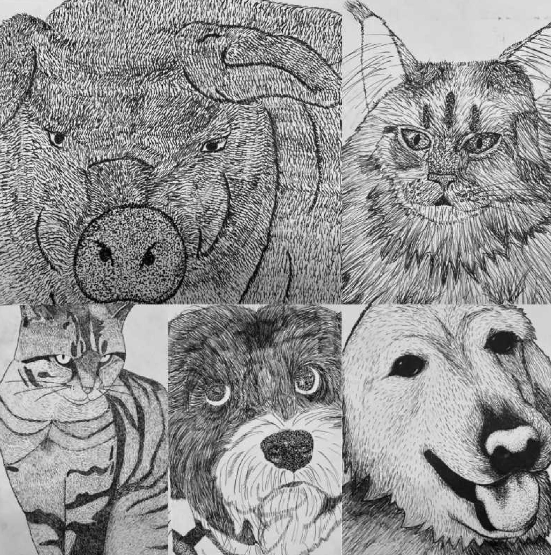 Animals featured in artwork by PJHS students | Perrysburg Messenger Journal