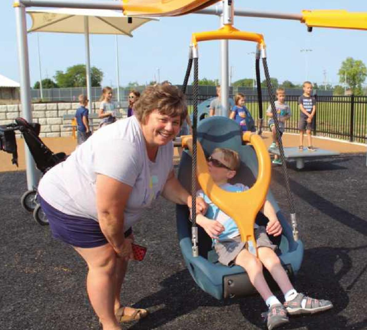 Inclusive playground at Rotary Park now open for play | Perrysburg ...