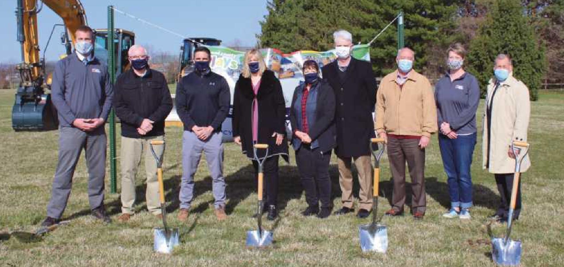 Groundbreaking takes place for inclusive playground | Perrysburg ...